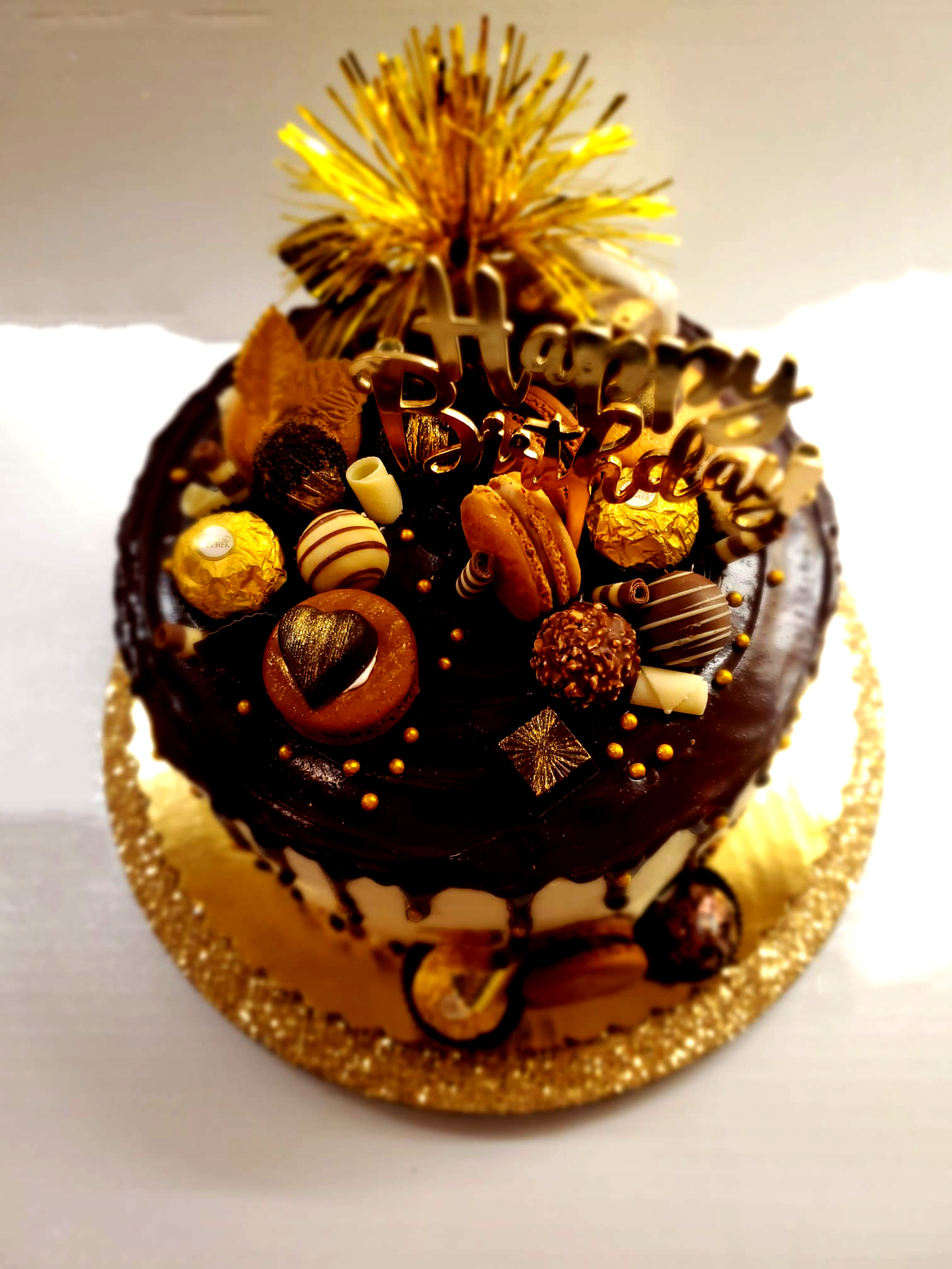 Italian Cream Drip Cake – Benedetta Bakery